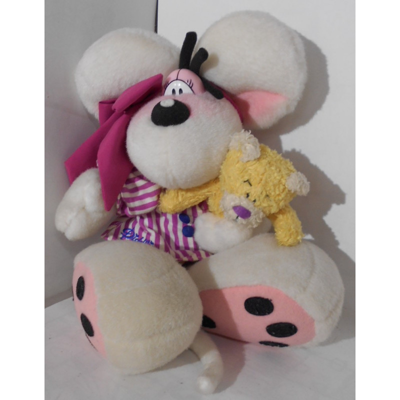 Peluche Diddina et son doudou