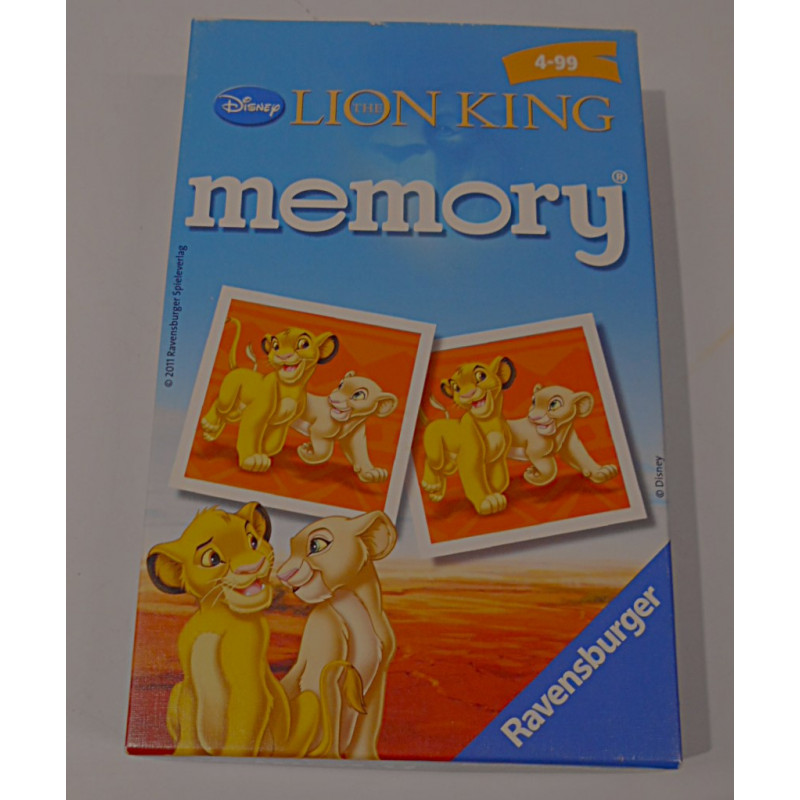 Memory Ravensburger - Roi Lion Disney - 48 cartes