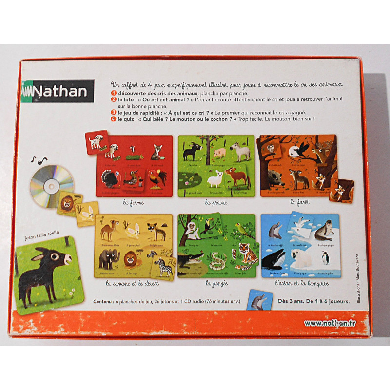 Le cri des animaux - Nathan